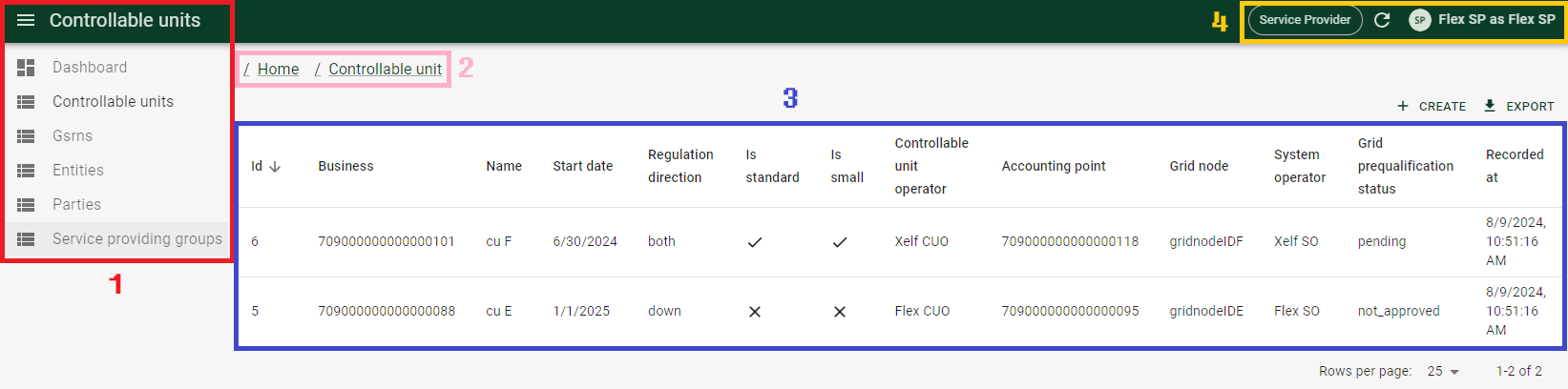 Getting Started - Flexibility Information System Documentation